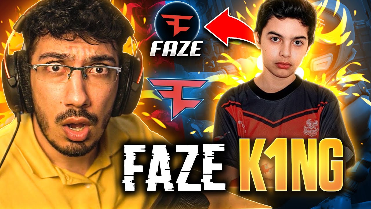 K1NG FAZE TAKIMINA TRANSFER OLDU !! E SPORCUYLA 24 SAAT VLOG ...