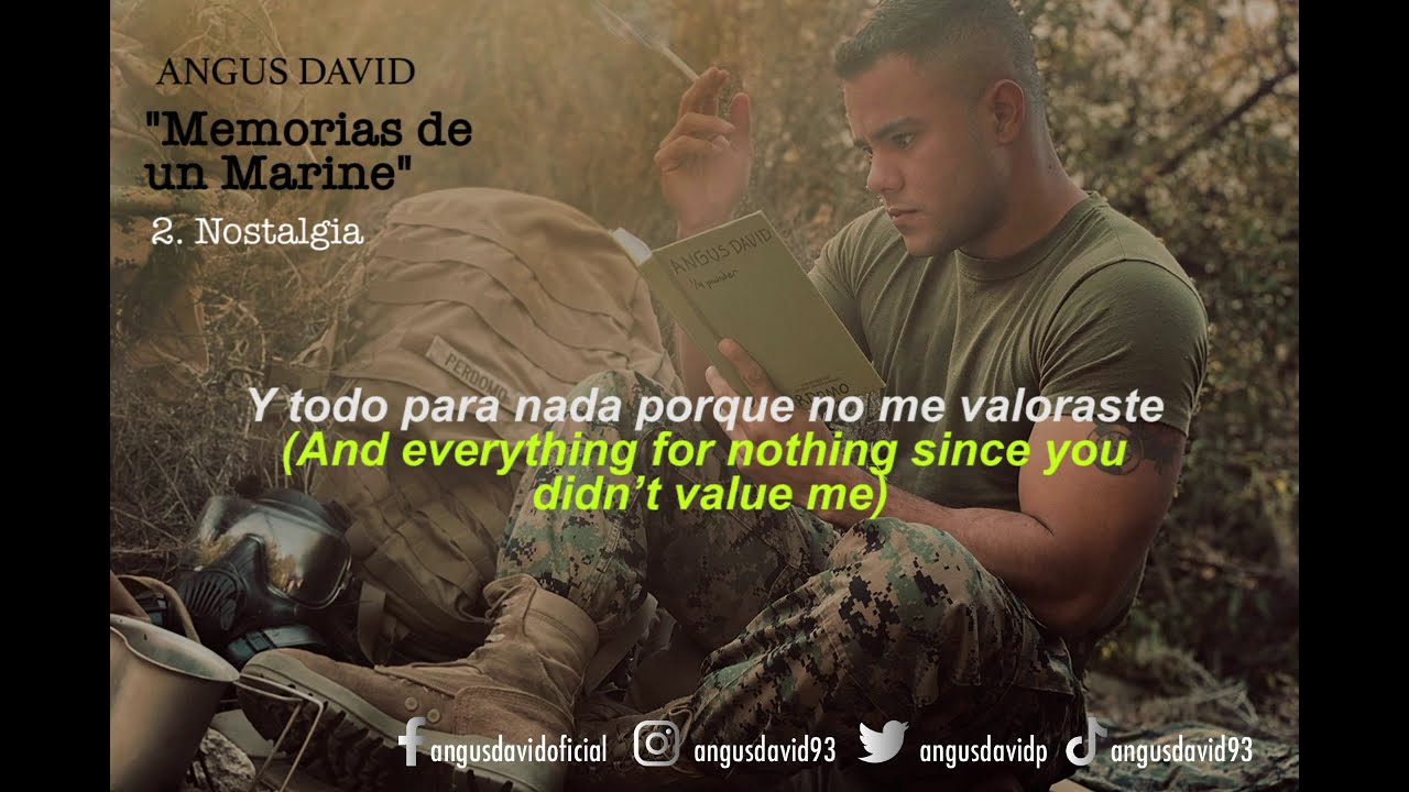 Angus David - Nostalgia(Lyric Video Oficial) - YouTube
