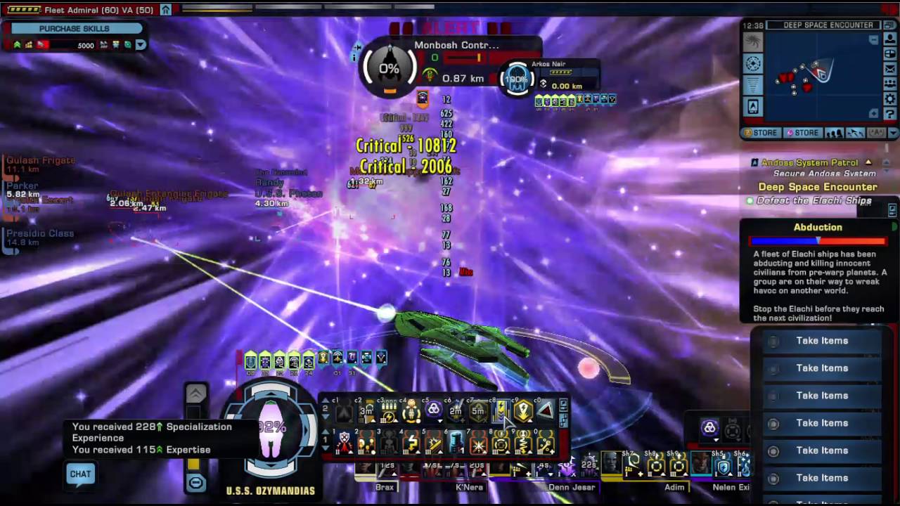 STO- Eclipse Intel Cruiser vs Elachi - YouTube