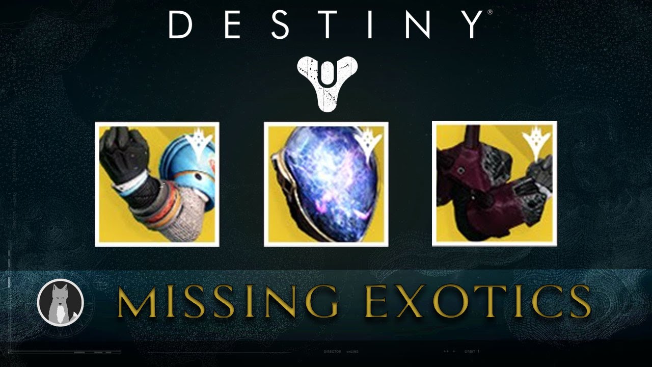 Destiny - New Missing Exotics In Taken King? - YouTube