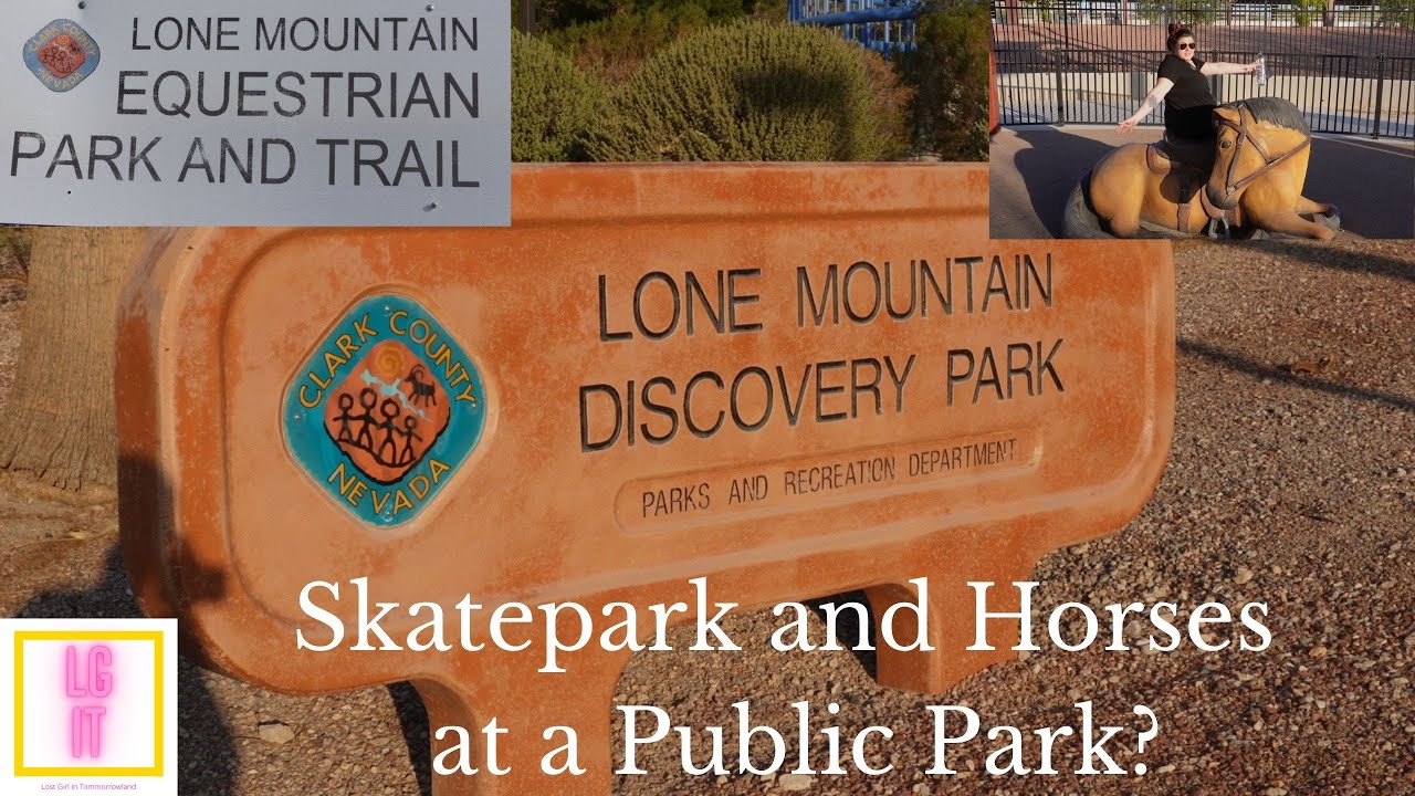 Checking out Lone Mountain Discovery and Equestrian Park. 4K - YouTube