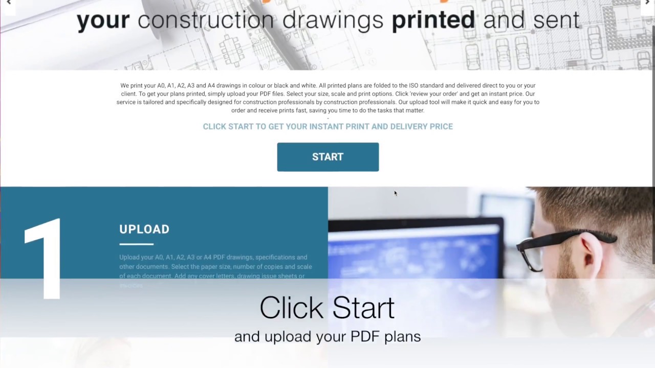 How to order and print A0, A1, A2 and A3 prints from PDF files - YouTube