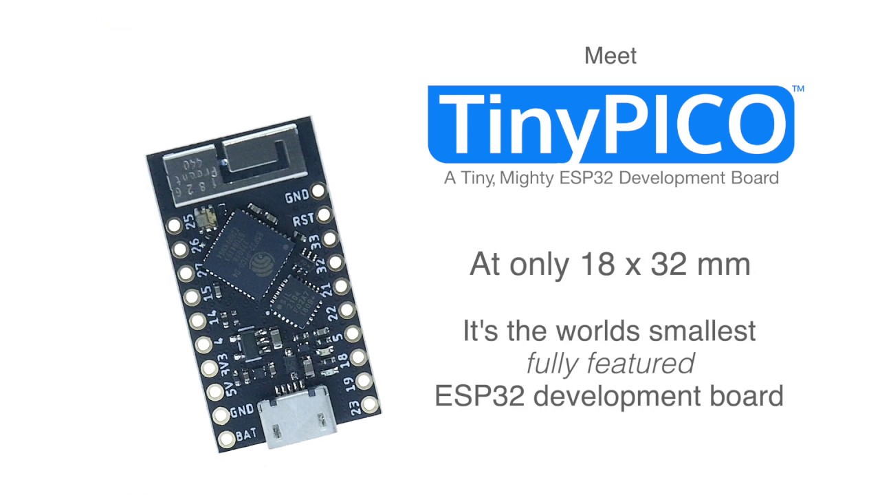 Tinypico Showcase Youtube