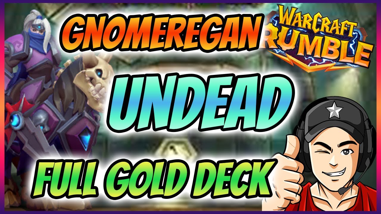 🎮Gnomeregan - Full Gold Baron Rivendare Deck Walkthrough [Warcraft ...