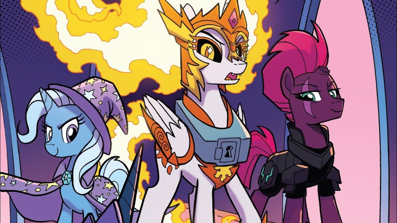 MLP Comic Read-Along: Nightmare Knights (issue 4) - YouTube