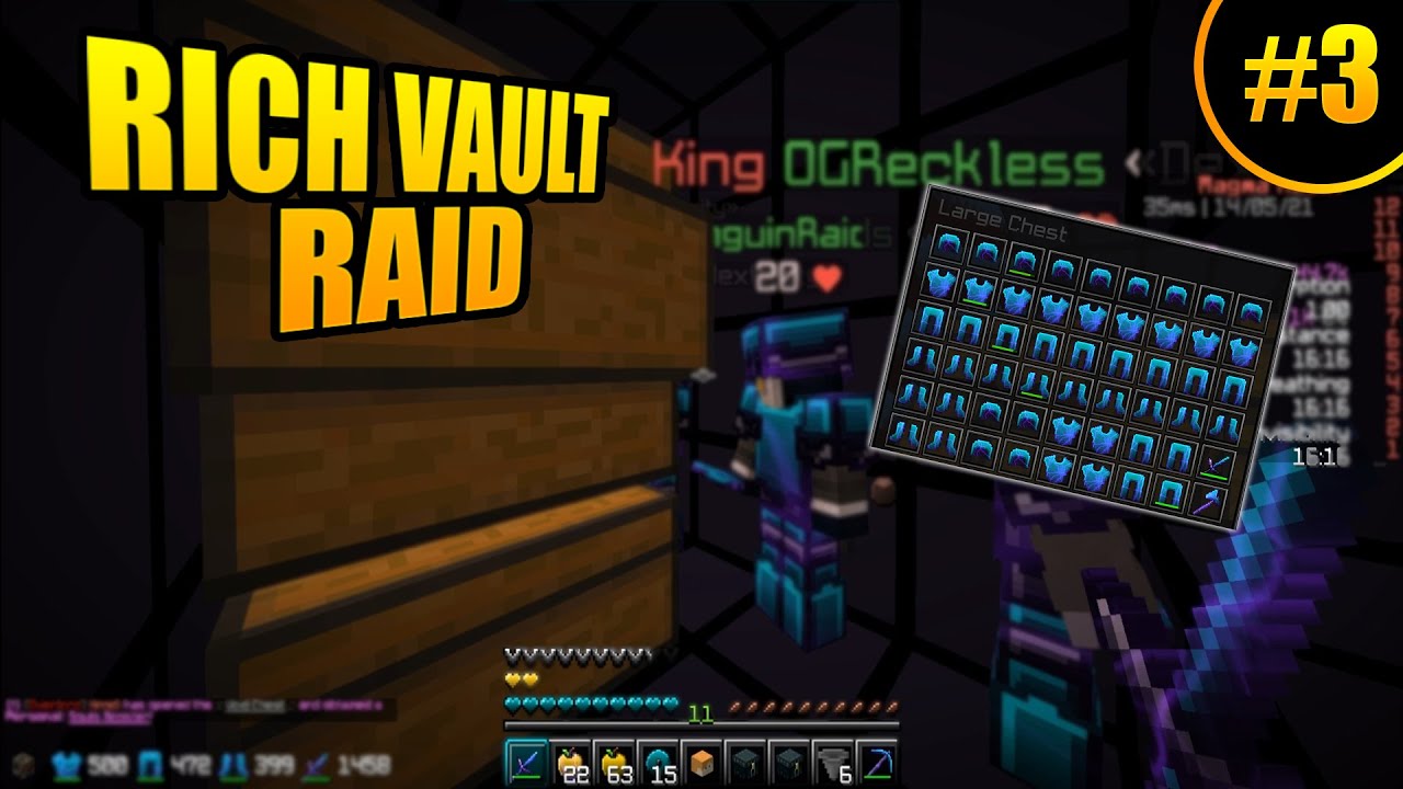TRIPLE RAID & INSANE VAULT RAID!?!?! | SaicoPvP Magma Realm | EP 3 ...