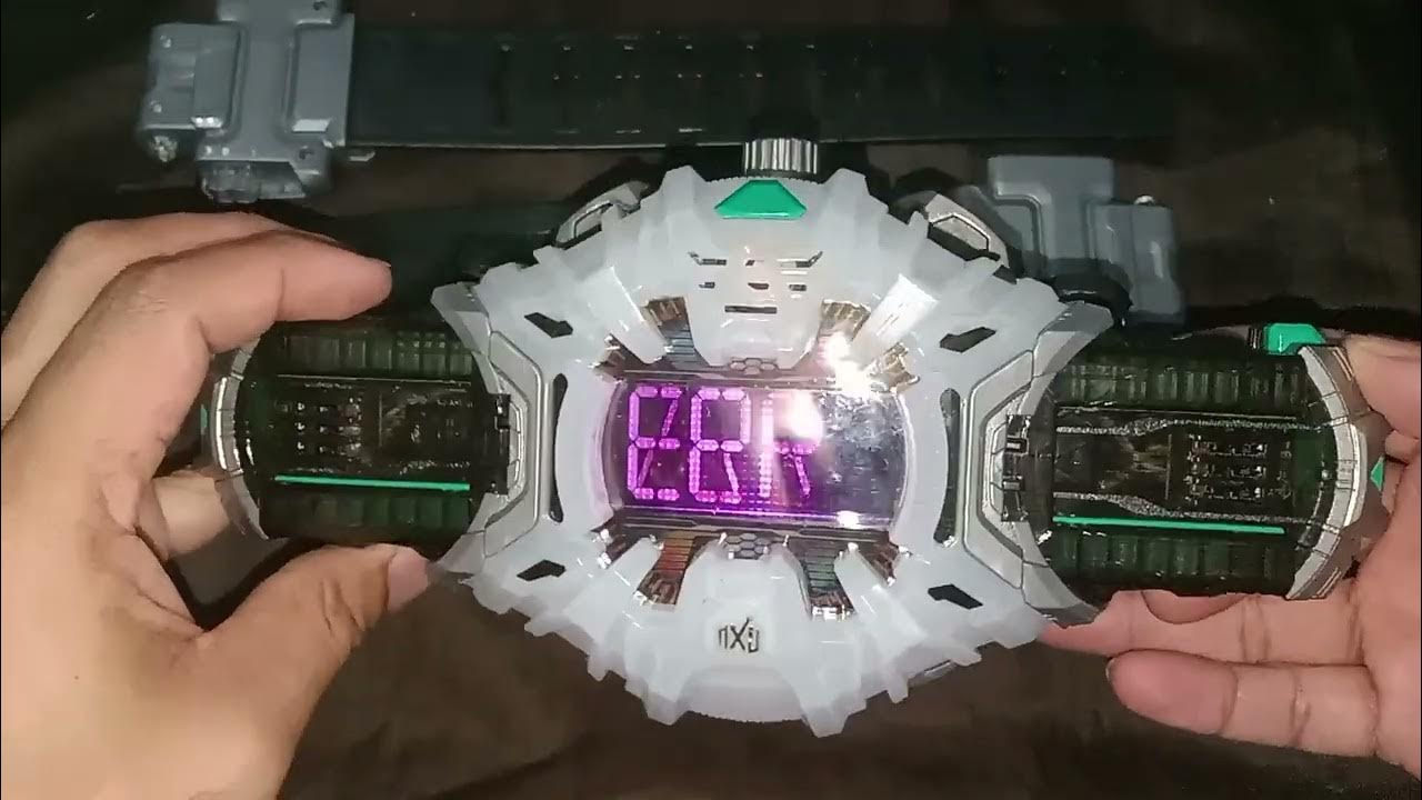 Bandai Kamen Masked Rider Zi-O DX Ziku Time Driver Transformation Belt Buckle - YouTube