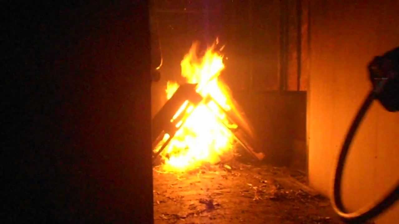 Class A Fire Training Trailer - YouTube