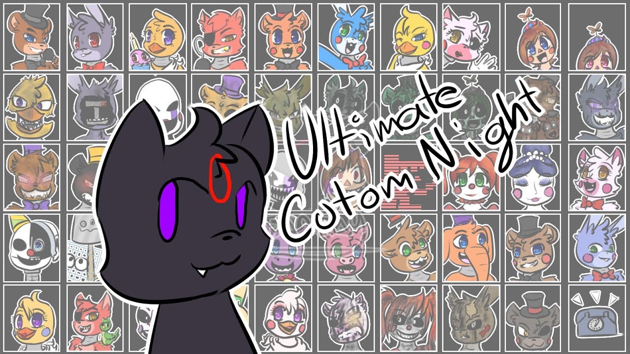 Ultimate Custom Night -speedpaint- - YouTube