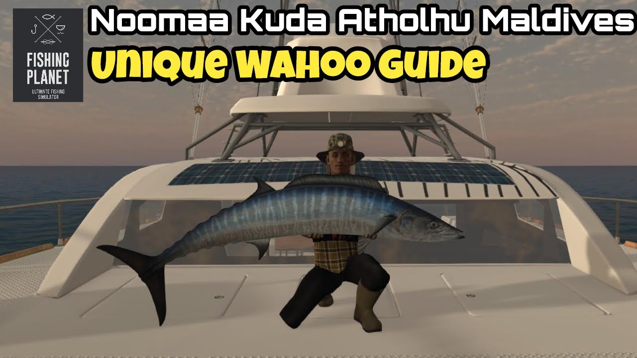 Fishing Planet: Noomaa Kuda Atholhu Maldives, Unique Wahoo Guide - YouTube