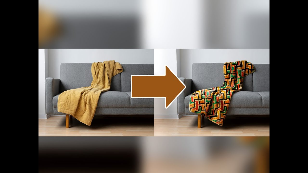 Add Pattern to Sofa or Rug in Photoshop – Realistic & Easy! - YouTube