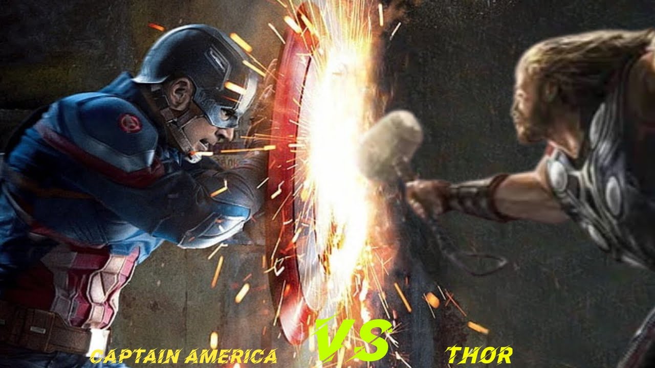 thor vs captain america / captain america vs thor/thor vs captain ...
