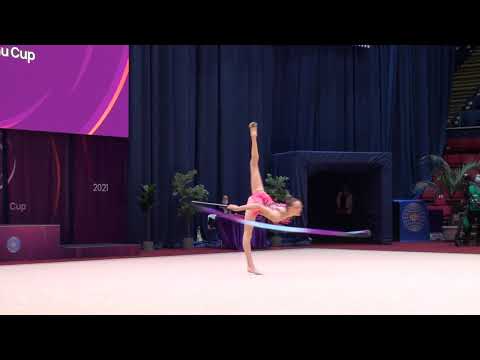Nilgun Sarioglu TUR Turkish Gym  Federation Ribbon Irina Deleanu Cup 22 May 2021