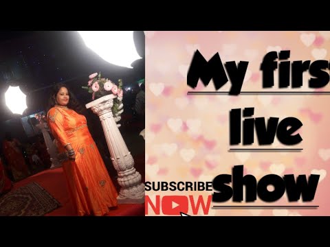 MY FIRST LIVE SHOW || SOUMITA CHATTERJEE|| - YouTube