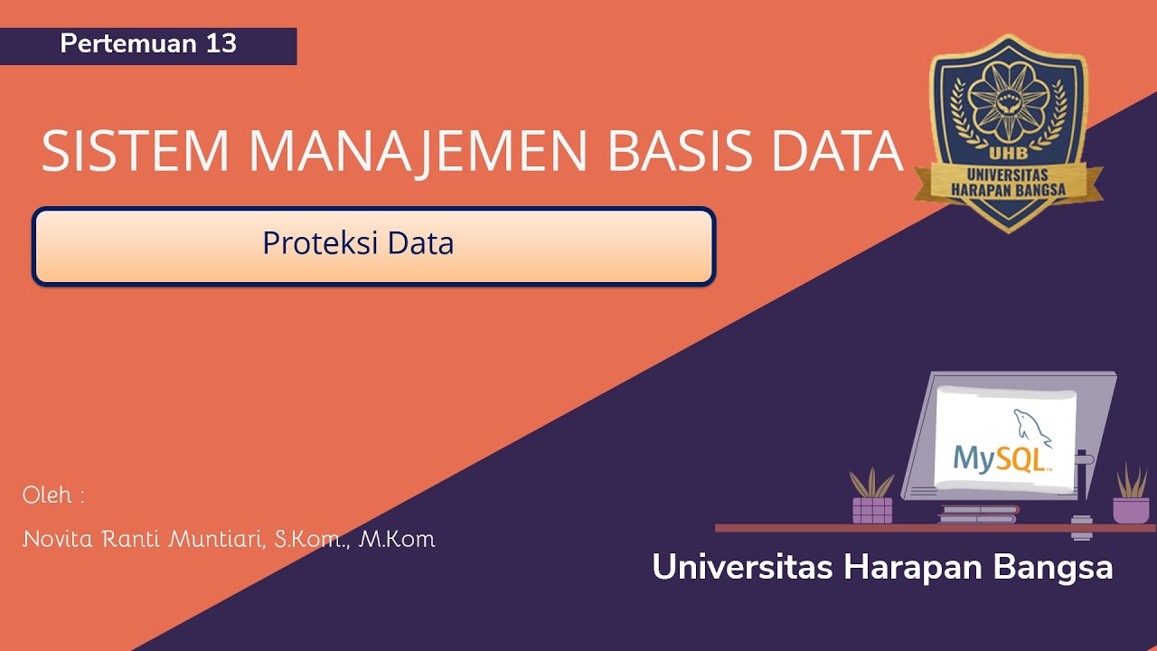 Mengetahui apa itu Proteksi Data - YouTube