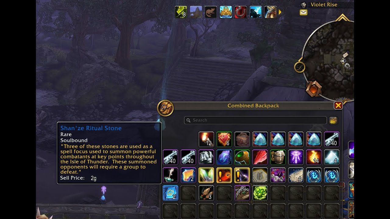 Shan'ze Ritual Stone World Of Warcraft 2025 01 17 - YouTube