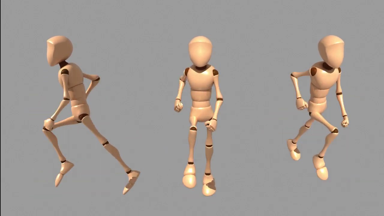 walk dash motion - YouTube