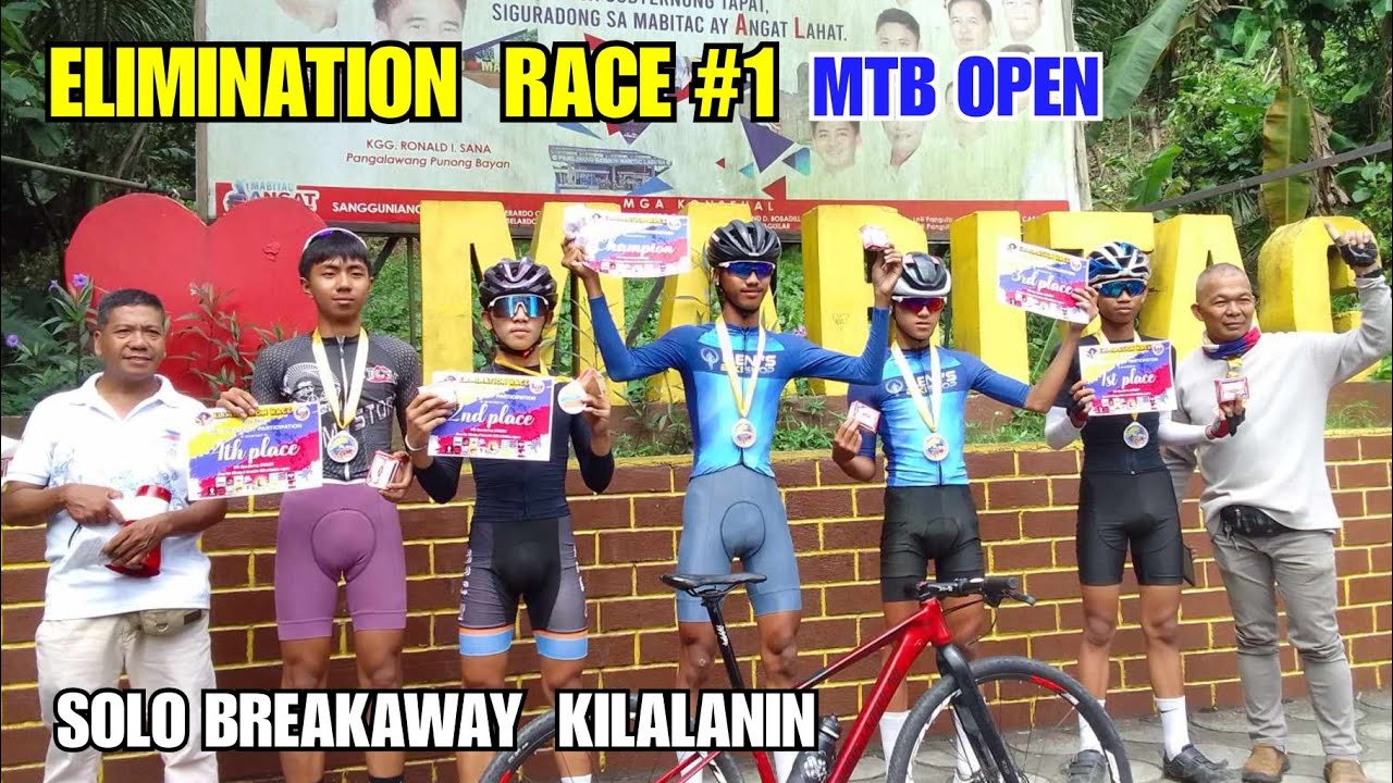 ELIMINATION RACE #1 MTB OPEN | SOLO BREAKAWAY | KIDA EKIB - YouTube