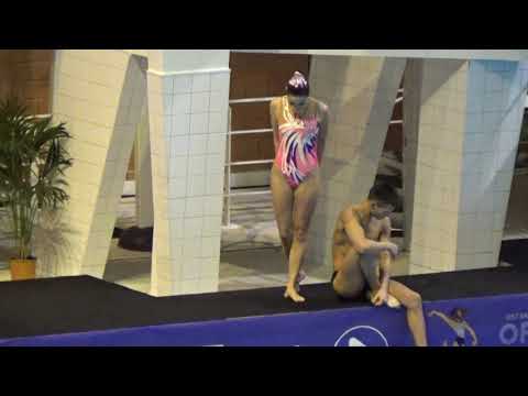 KAZAKHSTAN Technical mixed duet - 2019 French Open Montreuil