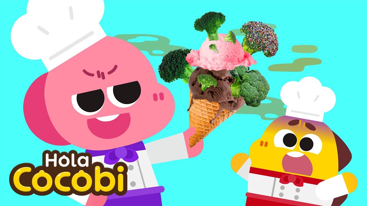 ¿Te Gusta el Helado de Brócoli?🥦 Canciones para Niños | Kids Song ...