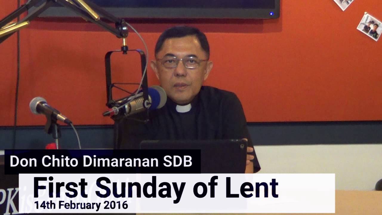 First Sunday of Lent: February 14, 2016 (Pilot Episode for Puso sa Puso ...