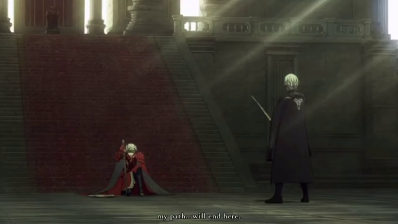 Fire Emblem: Three Houses [Sad Moment] - YouTube