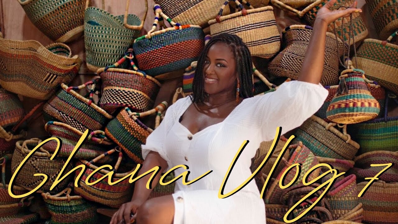 Ghana Vlog 7: NYE in Ghana, Shopping at the Accra Market (Last Day in ...