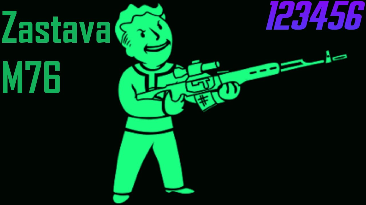Fallout: New Vegas Mod - Zastava M76 DMR - YouTube