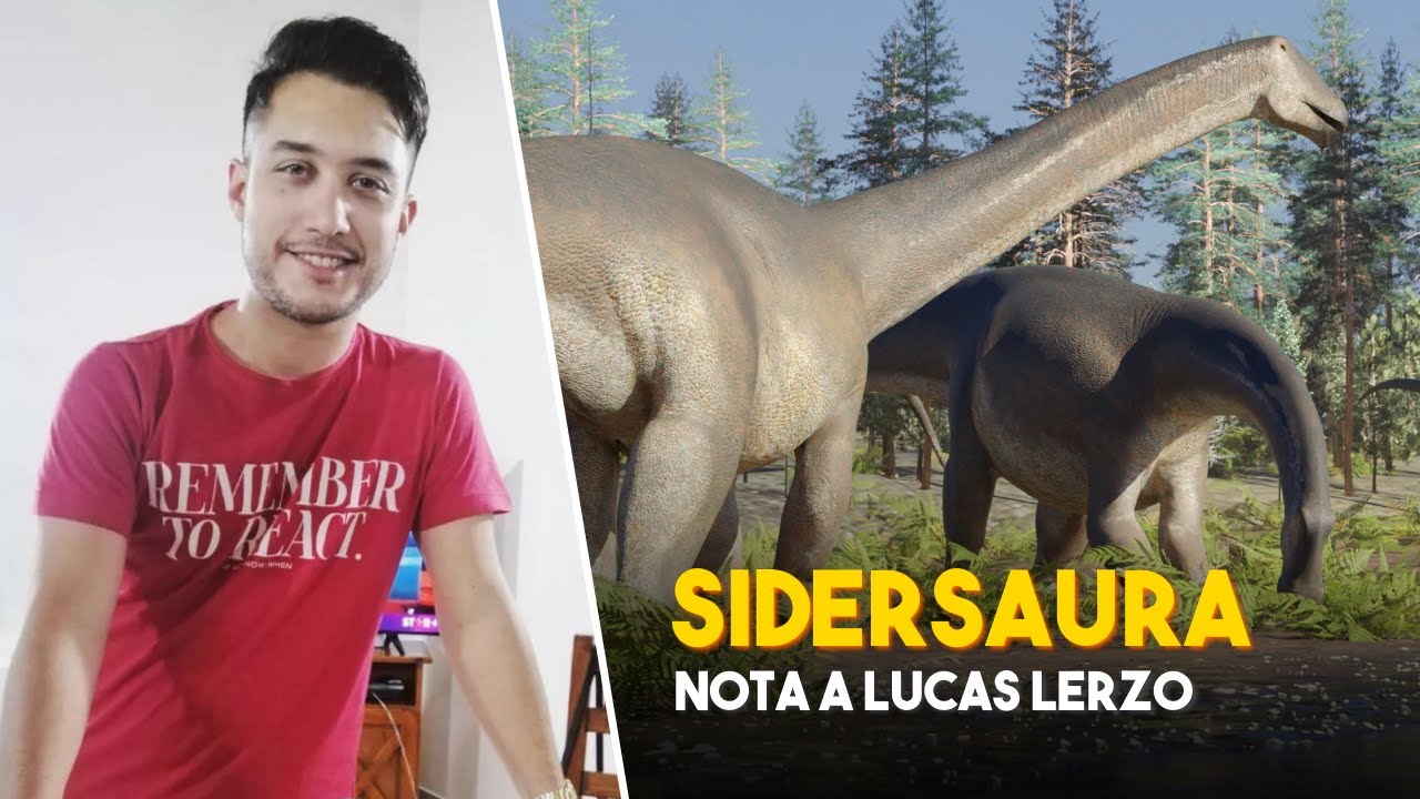 SIDERSAURA MARAE - El primer Dinosaurio del 2024 - Nota a Lucas Lerzo ...