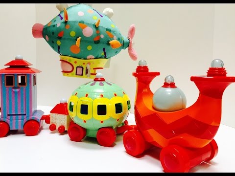 NINKY NONK and PINKY PONK Toys Learning Colors!