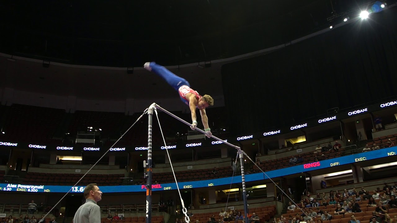 Eddie Penev - High Bar - 2017 P&G Championships - Senior Men Day 1 ...