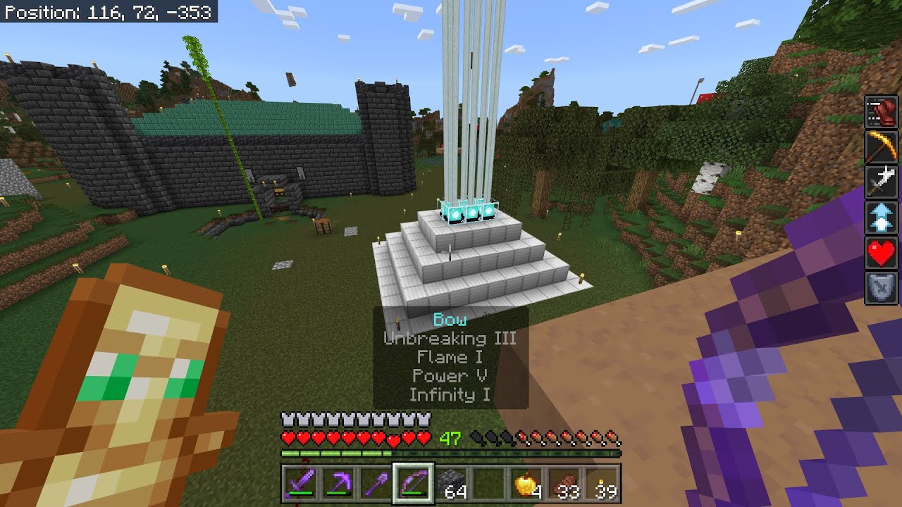 KILLING WITHERS TO MAKE A MEGA BEACON IN MINECRAFT!!! - YouTube