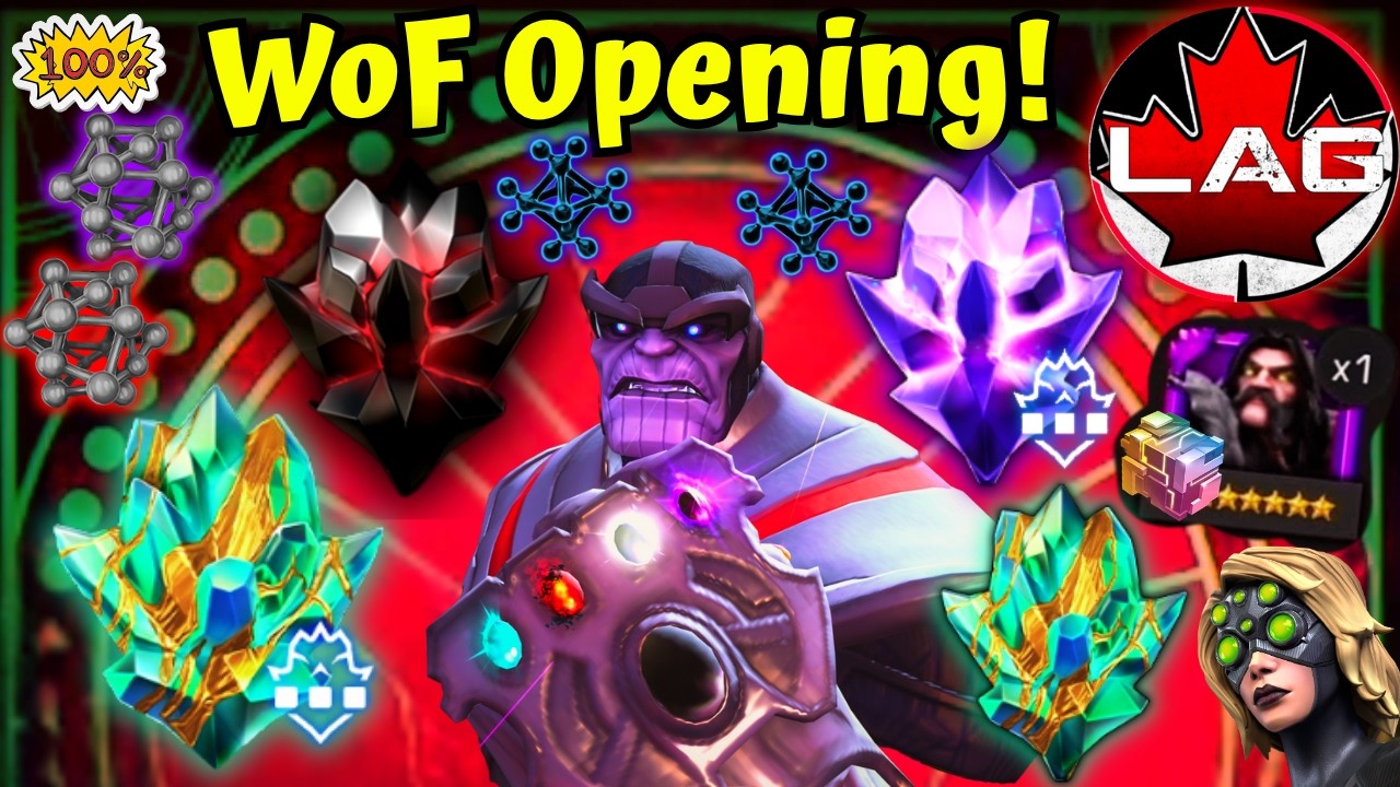 WoF 100% Rewards Opening! Titan Nexus! 7🌟Awakening Gem! Epoch Nexus ...
