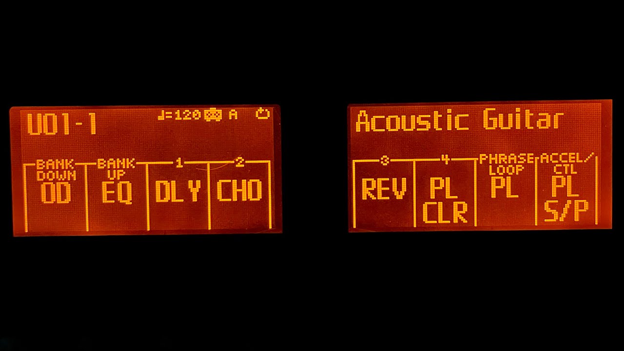 GT-100 SETUP FOR LIVE ACOUSTIC GIGS w/ LOOPER - YouTube