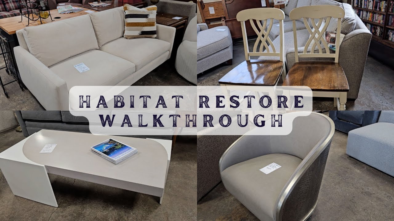 SAVE THOUSANDS on NEW Furniture at this ReStore!! - YouTube