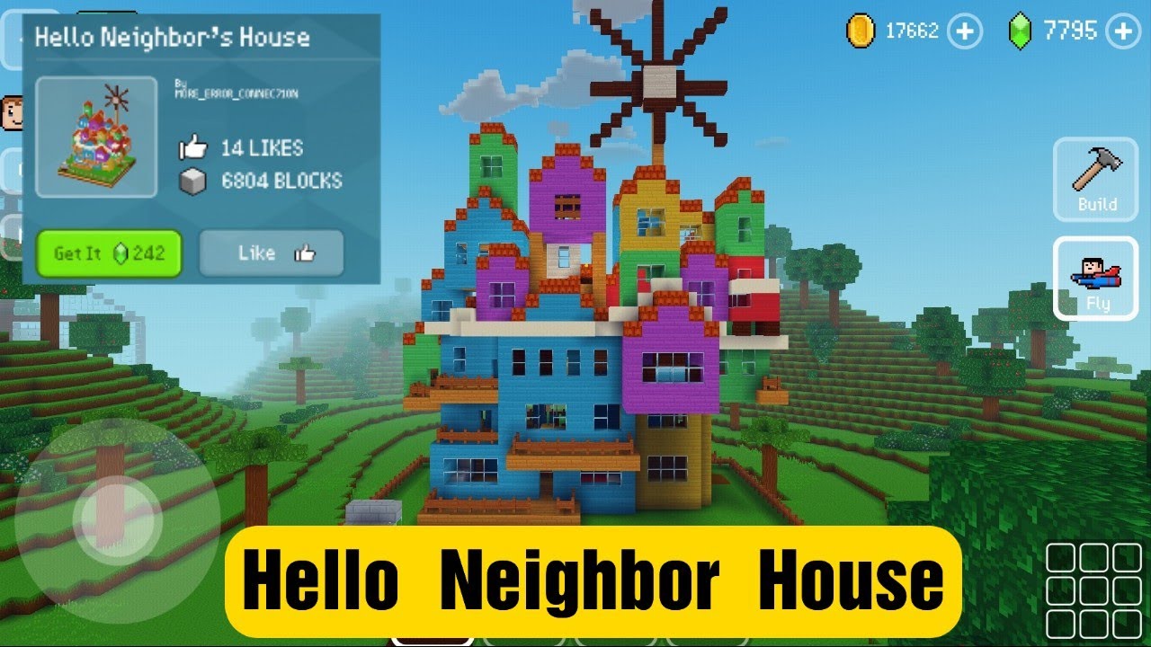 Hello Neighbor House - Block Craft 3d: Building Simulator Games for ...