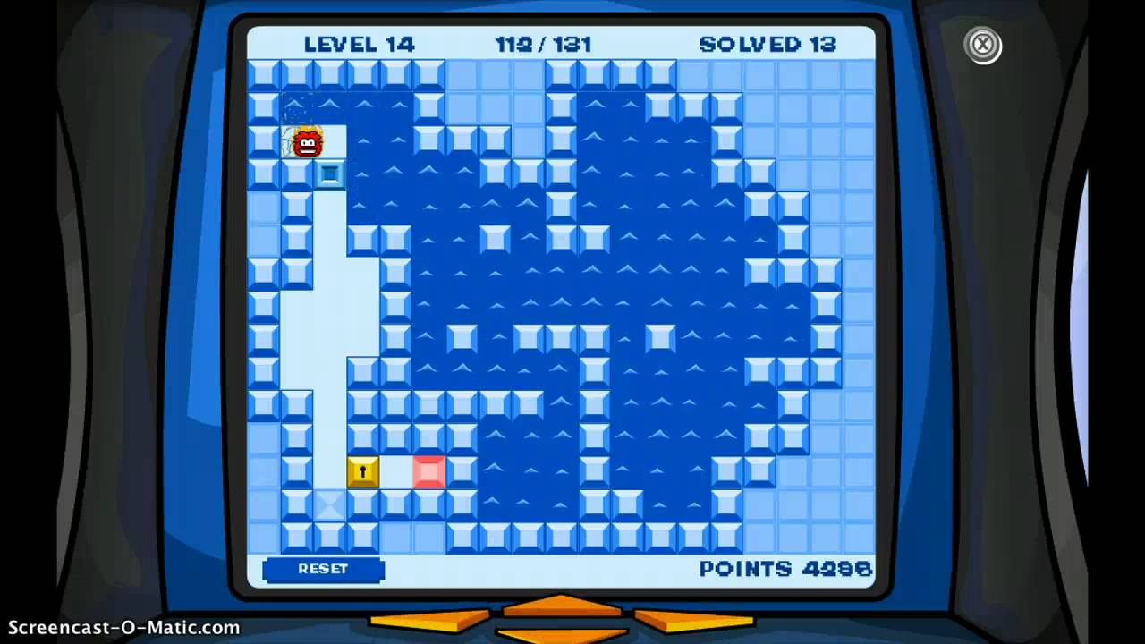 Club Penguin Thin Ice Complete Walkthrough - YouTube