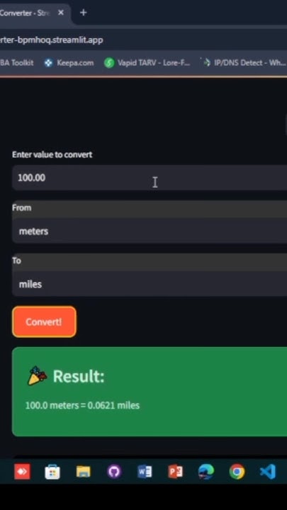 Unit Converter with python & Streamlit - YouTube