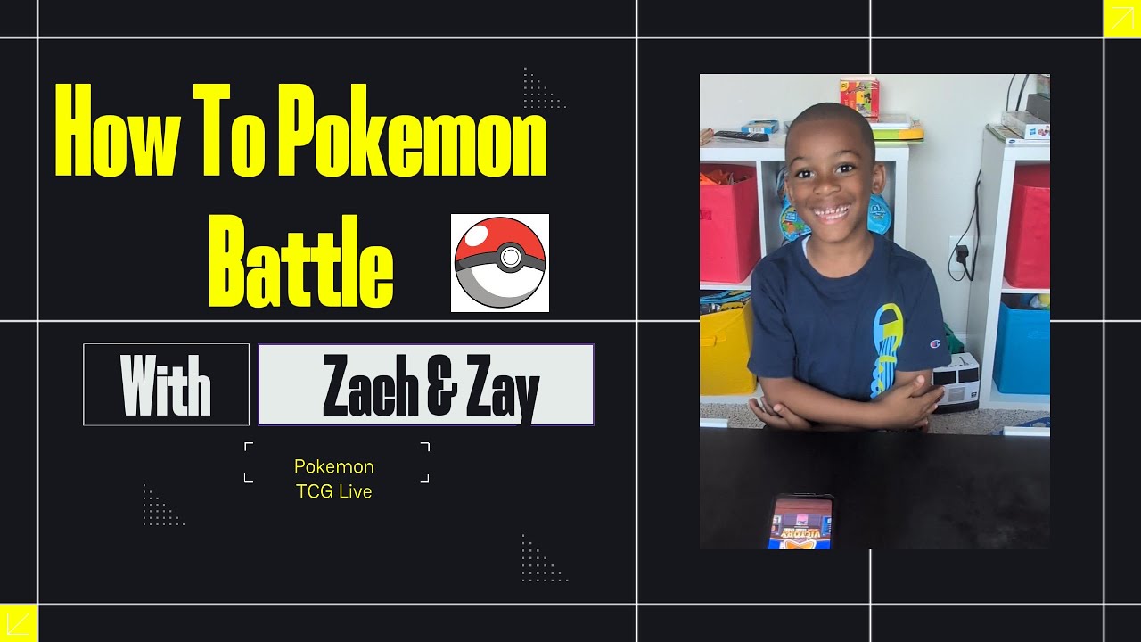 Zachary Learns Pokemon TCG Live - Beginner Battle Tutorial for Kids ...