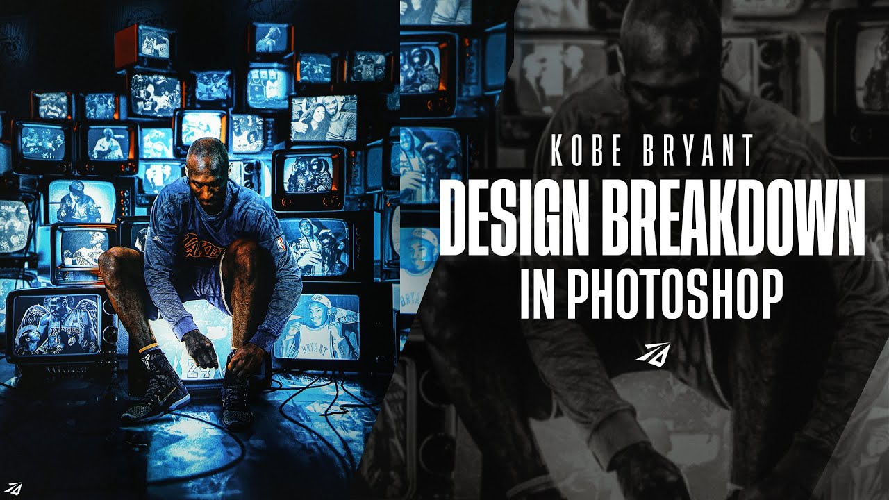 Kobe Bryant Design BREAKDOWN! (Photoshop) || ᴴᴰ - YouTube
