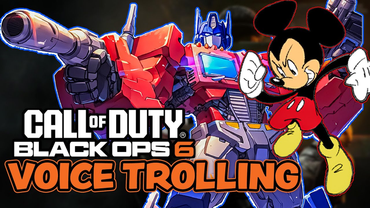 OPTIMUS PRIME AND MICKEY MOUSE HAVE LOBBIES WHEEZING!!! | Black Ops 6 ...