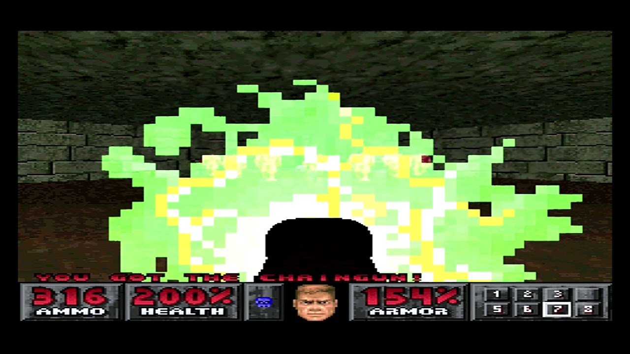 Doom (PS1) MAP 20: Unholy Cathedral (100% Kills) - YouTube
