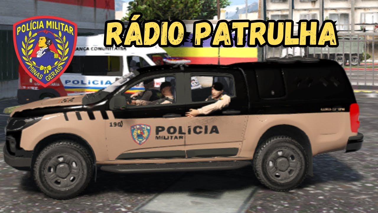 GTA V PMMG | PATRULHAMENTO PADRÃO COM a NOVA S10 da PMMG - YouTube