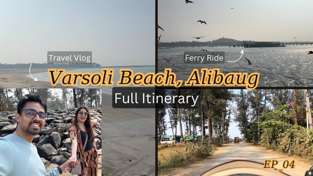 Visited Varsoli Beach before leaving Alibaug, Full Itinerary of Alibaug ...