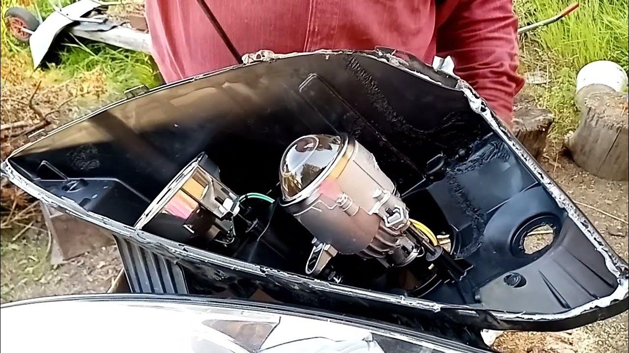 Разборка фар - это просто - YouTube