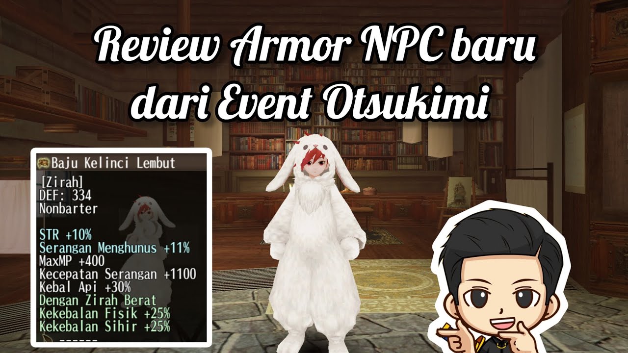Review Armor NPC baru dari Event Otsukimi!! Toram Online - YouTube