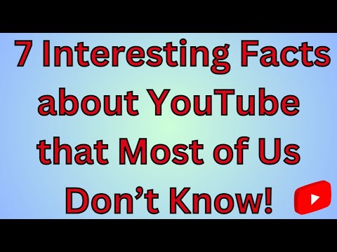 7 Interesting Facts about YouTube that Most Don't Know | Lesser-known ...