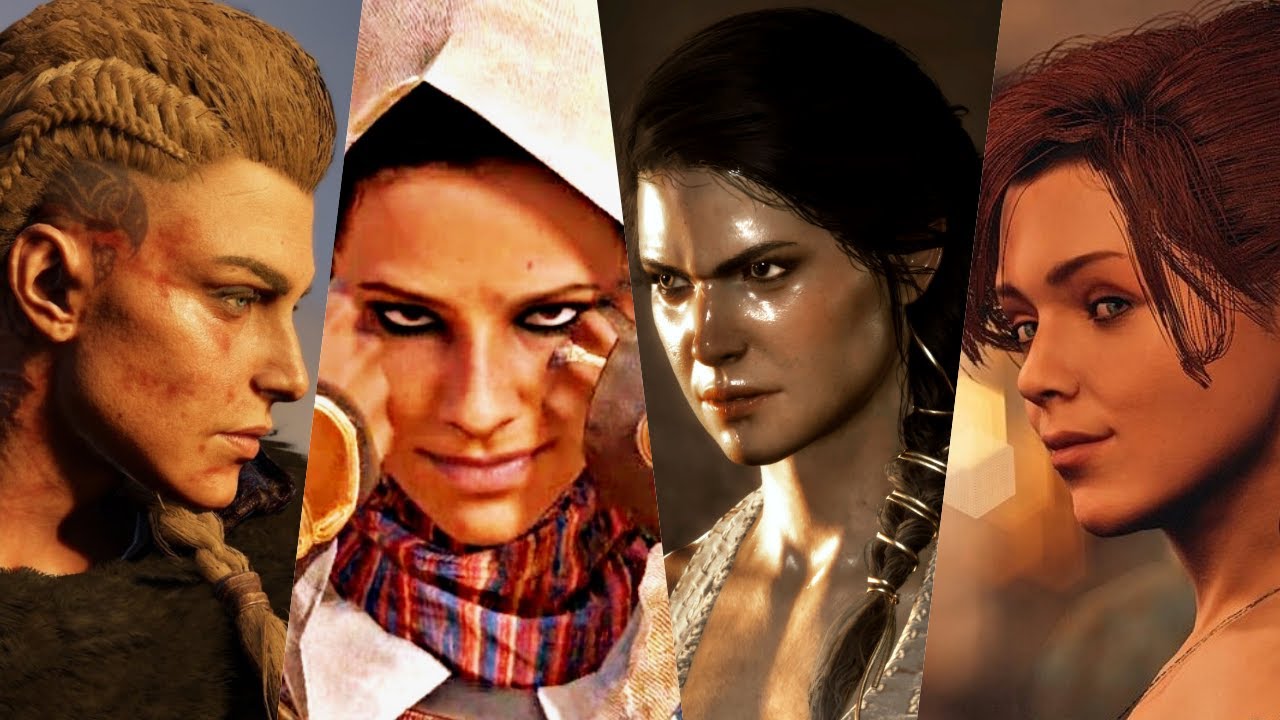 ICONIC Female Characters in Assassin's Creed - YouTube