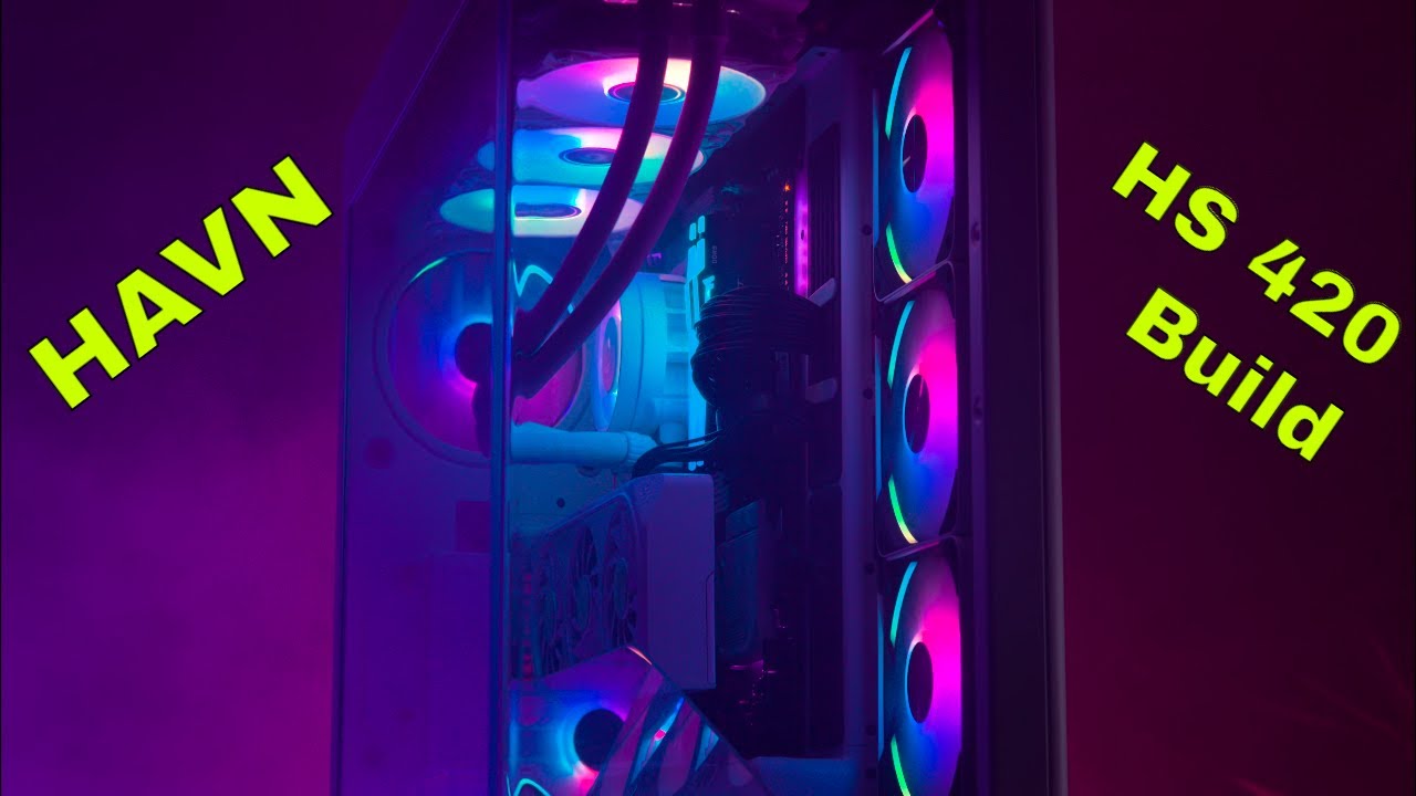 HAVN HS 420 VGPU White Build - Intel 265k, Z890, Nvidia, Seasonic ...
