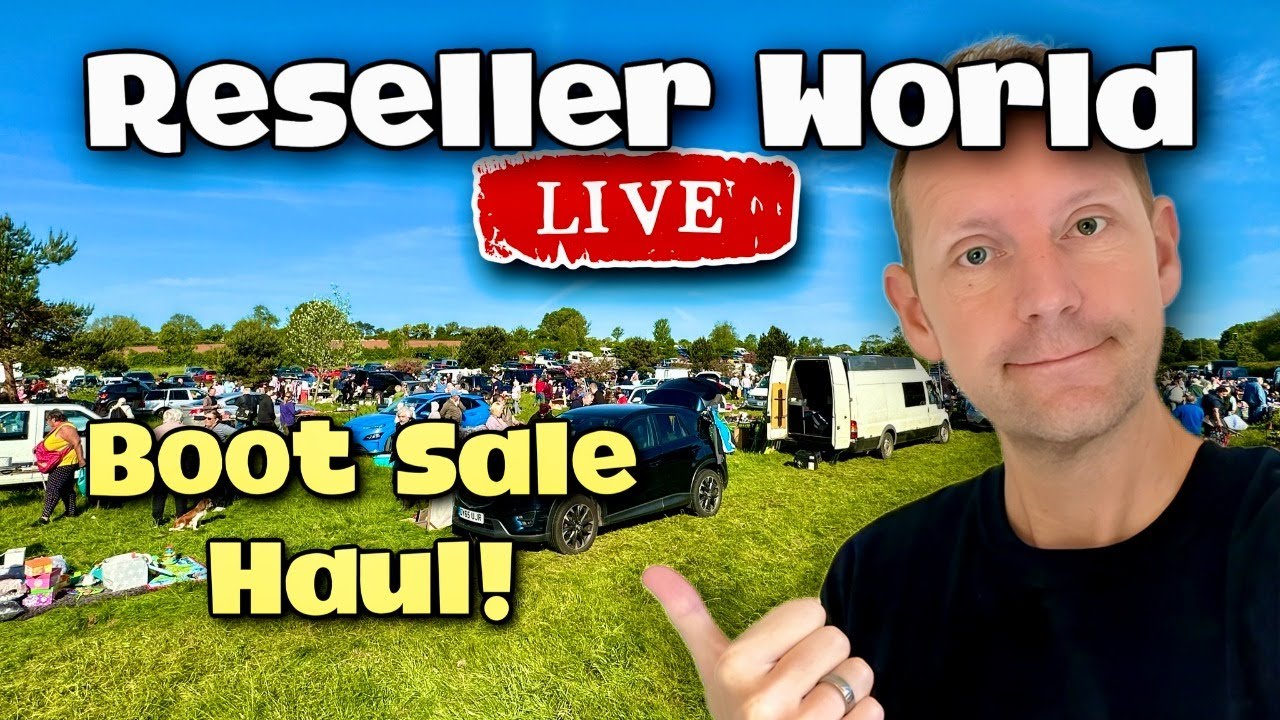 Boot Sale Haul & Reselling Chat | Reseller World LIVE! - YouTube